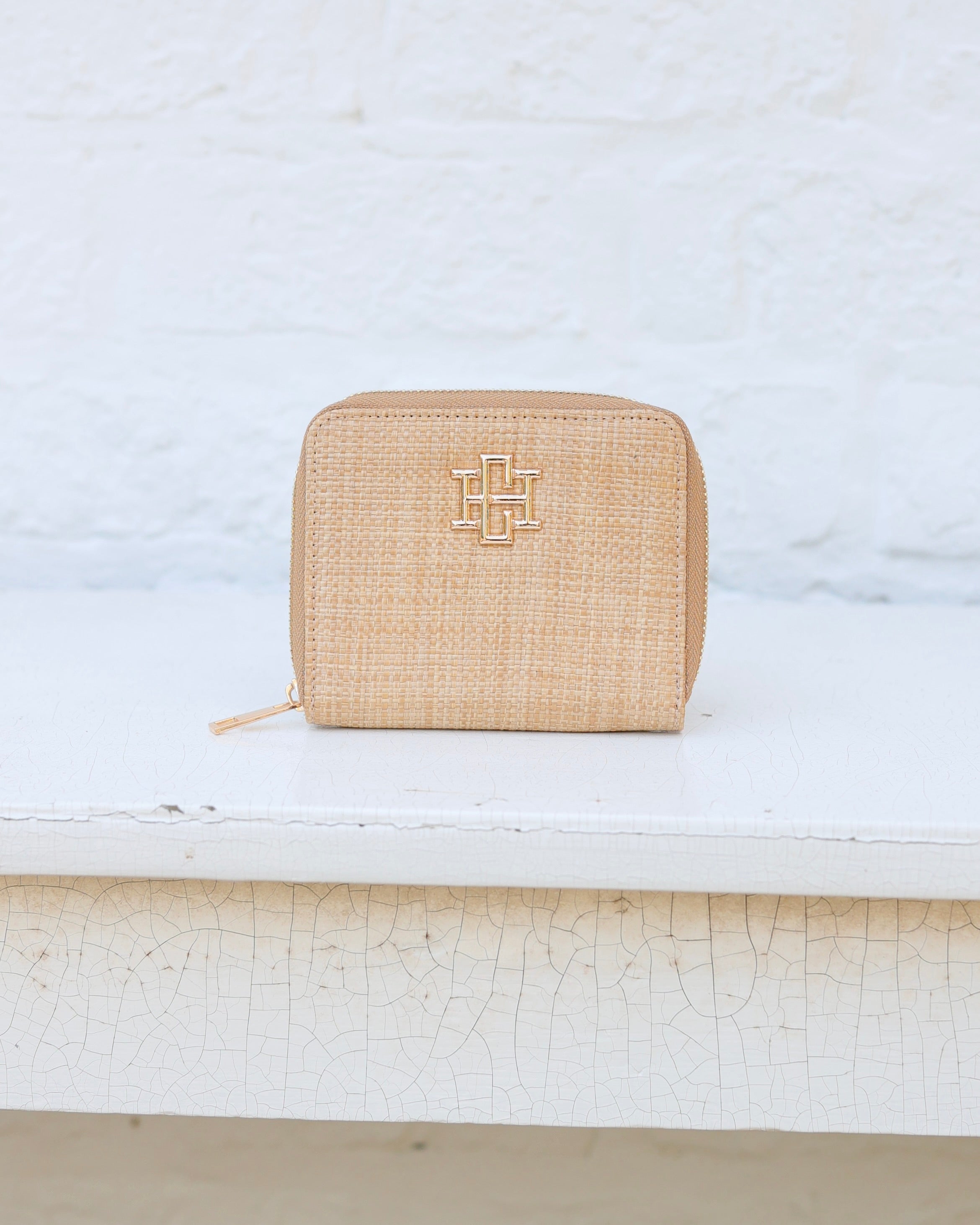 Blakely Wallet Natural – Caroline Hill Wholesale