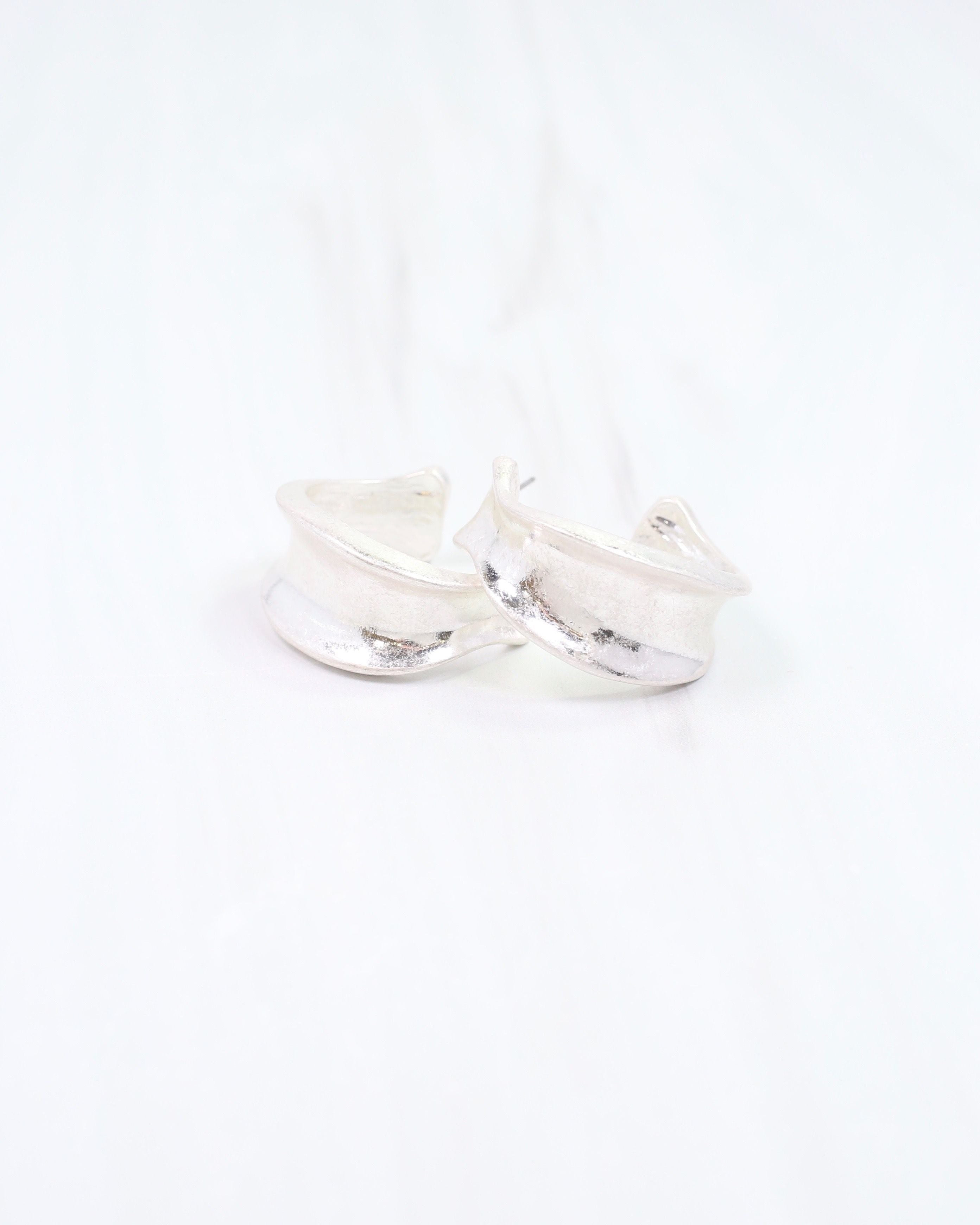 Old Augustine Hoop Earring Worn Silver – Caroline Hill Wholesale