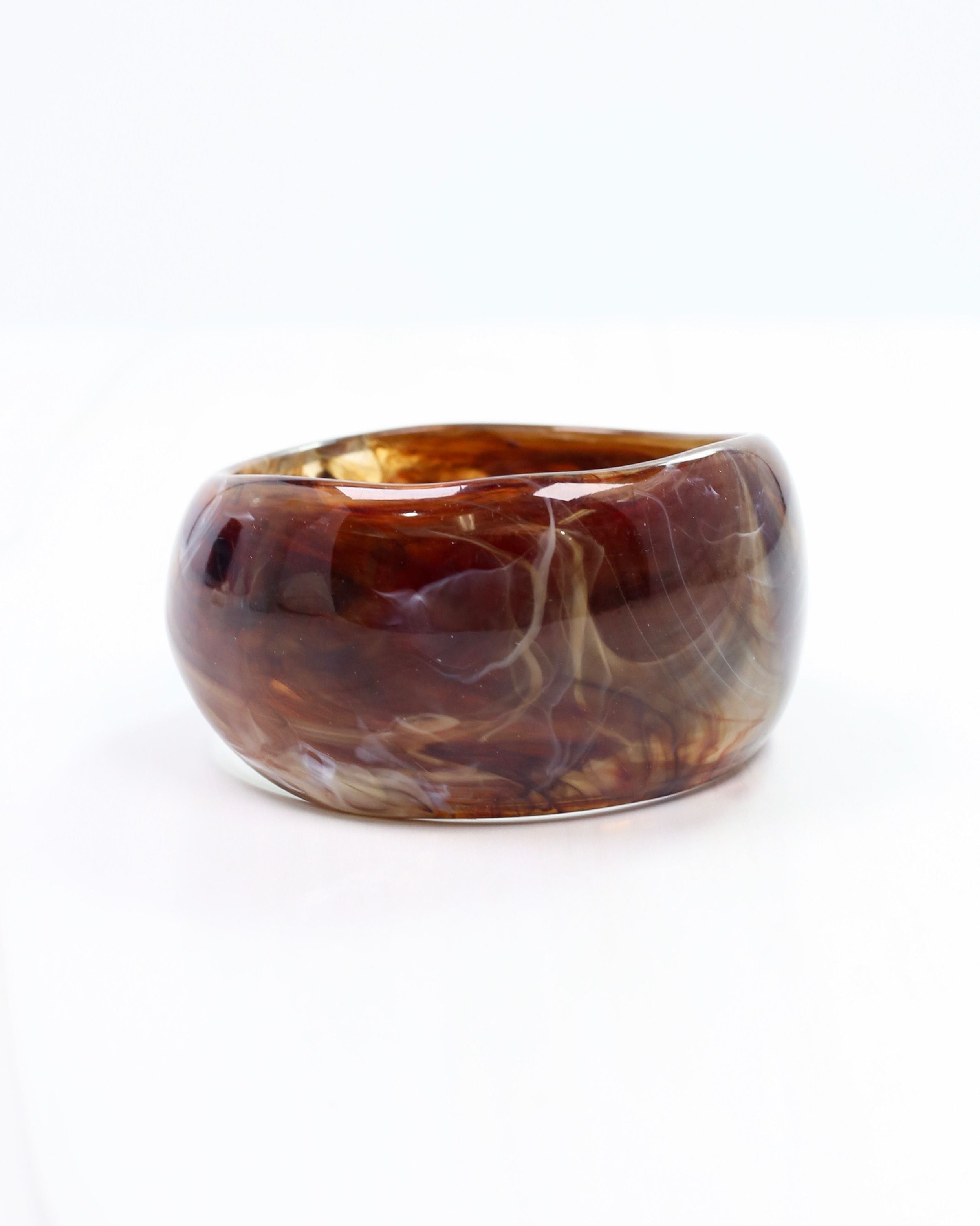 Whitley Bangle Bracelet Brown – Caroline Hill Wholesale
