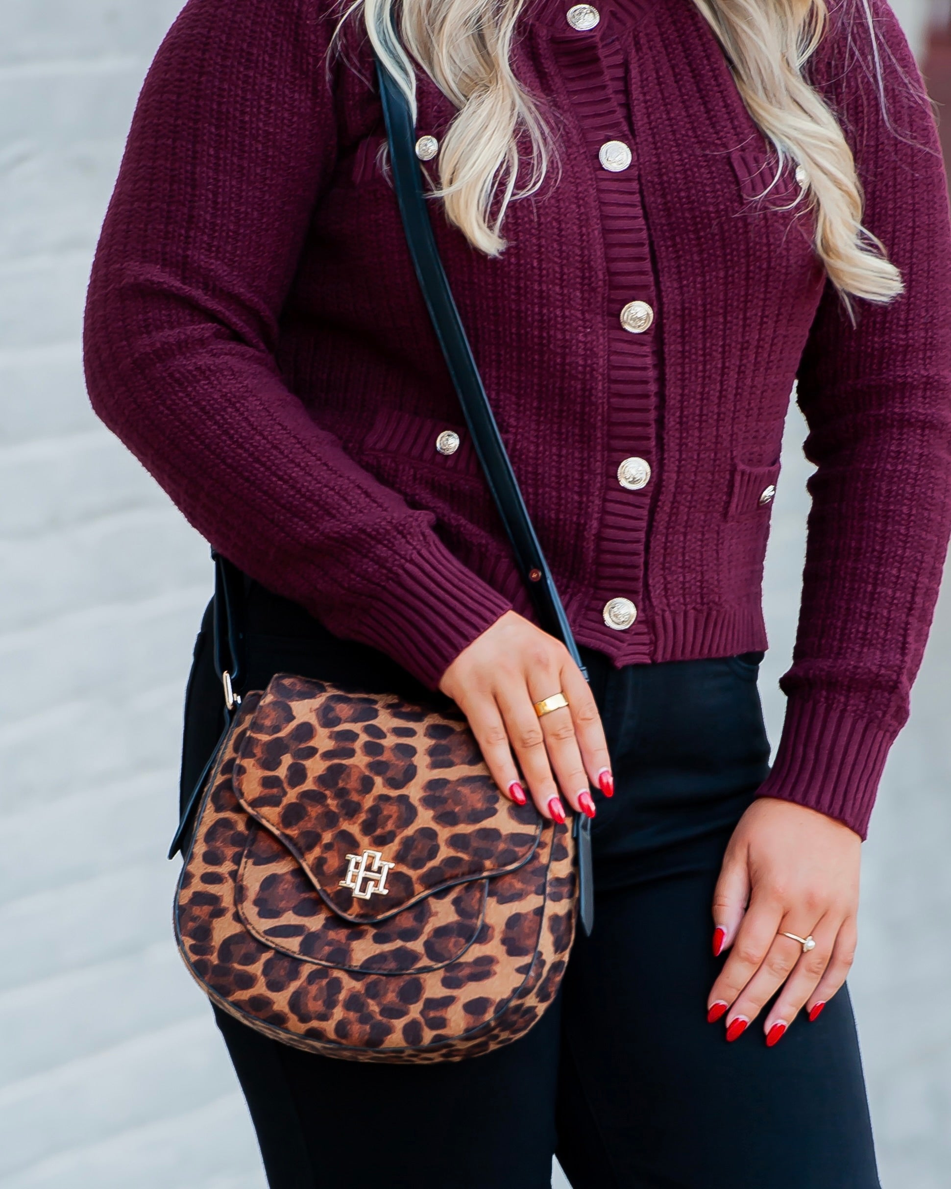 Sasha Handbag Spotted Saddle – Caroline Hill Wholesale
