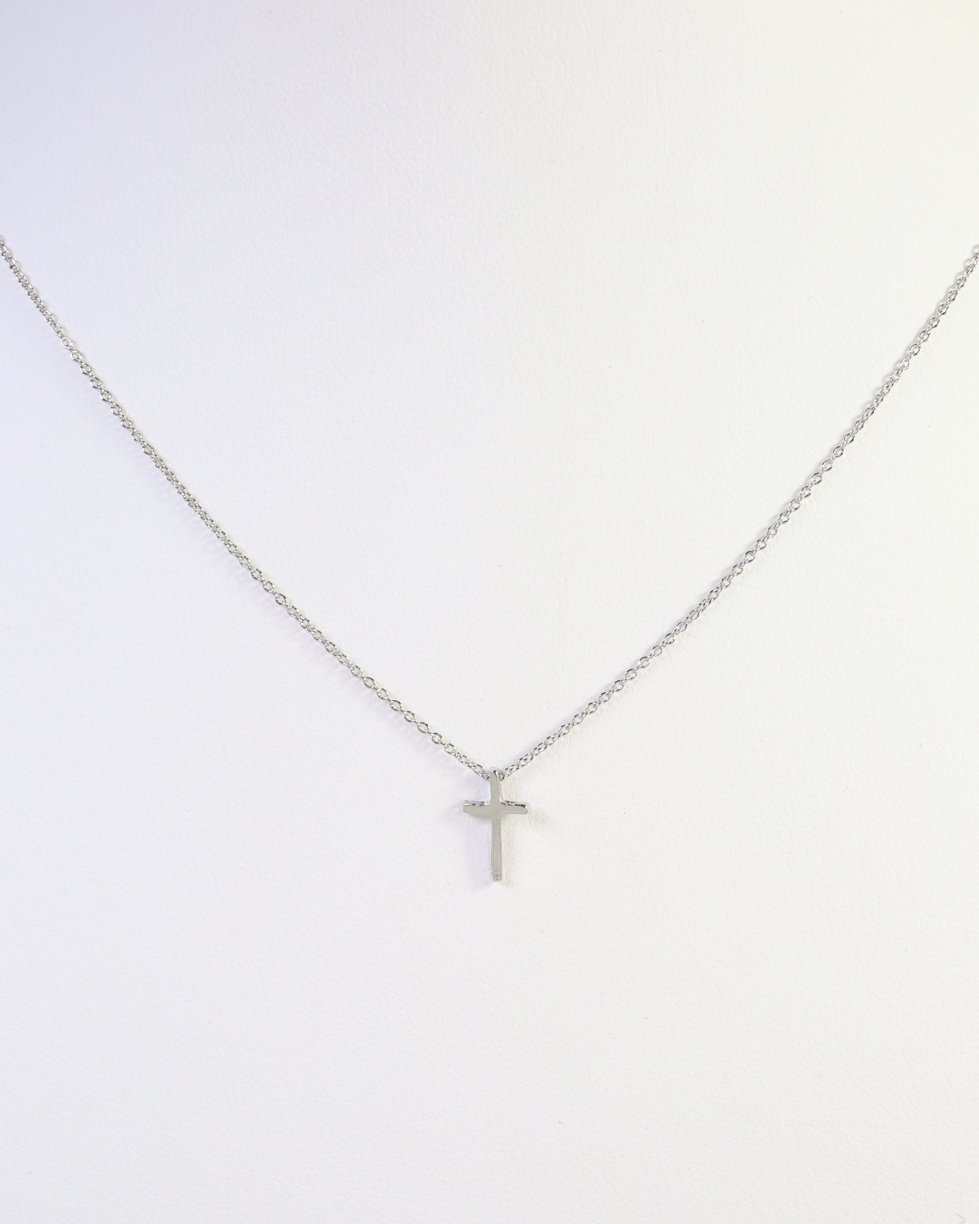 Babylon Cross Necklace WR Silver – Caroline Hill Wholesale